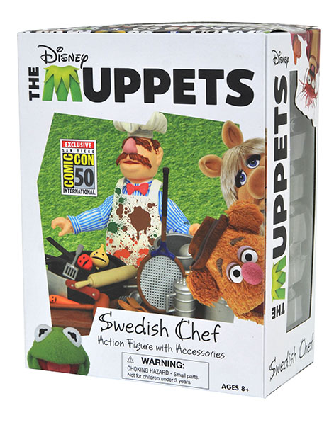 Muppet Stuff: "Messy Swedish Chef" Action Figure Coming to SDCC!
