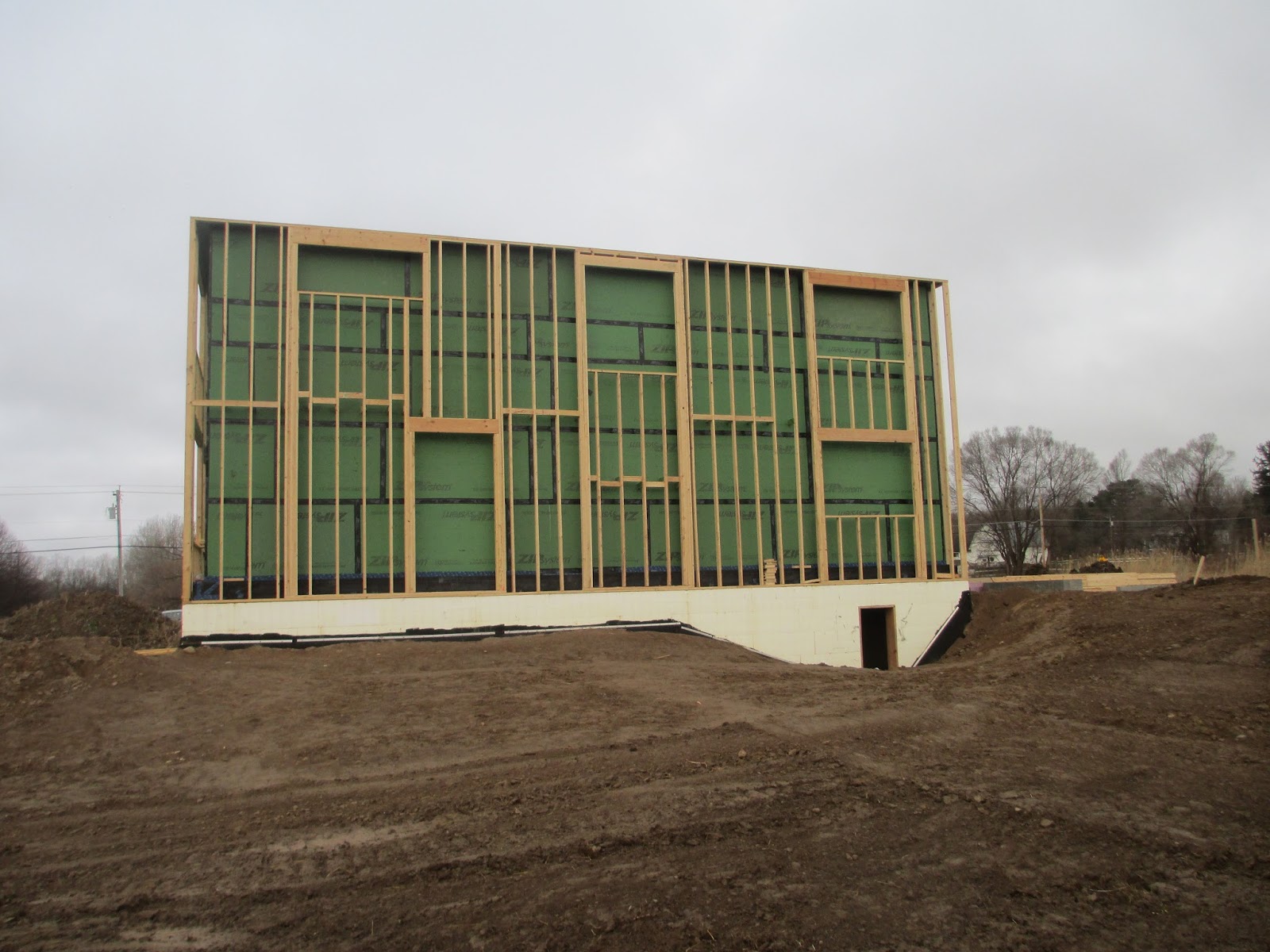 Rochester Passive House: Wall Assembly 2