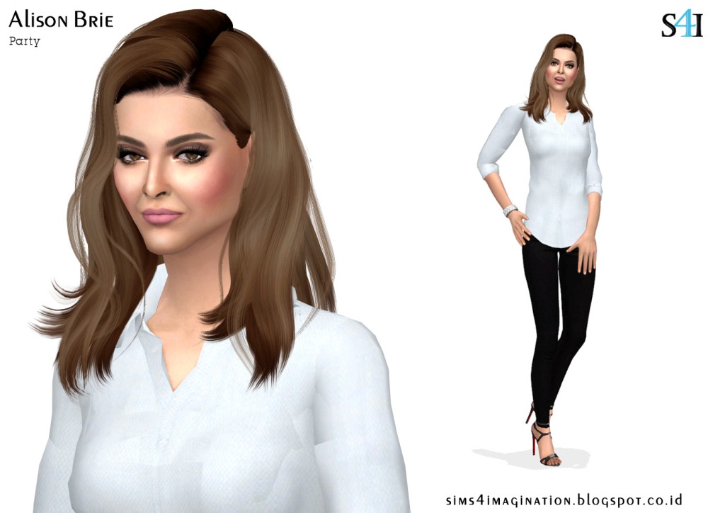 My Sims 4 CAS: Maria Menounos - Imagination Sims 4 CAS