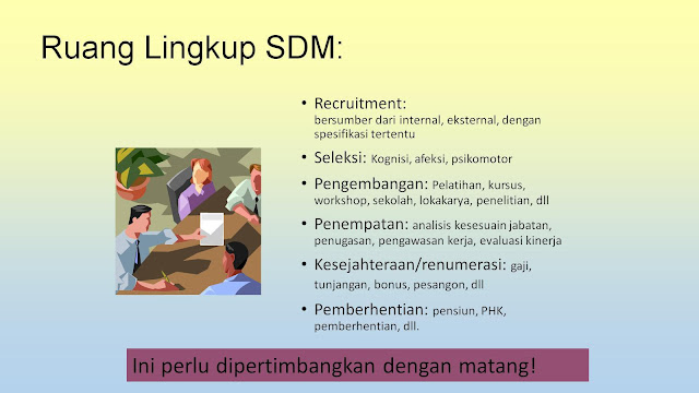 Ruang Lingkup Pengembangan SDM ~ Management Access