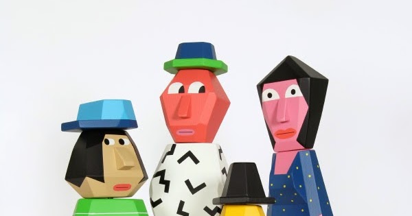 Ta.Ta. Unconventional Design For Kids: PEOPLE BLOCKS