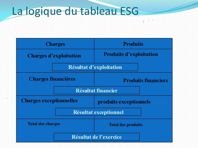 Analyse par l'Etat des Soldes de Gestion ESG ~ MAROC COMPTA