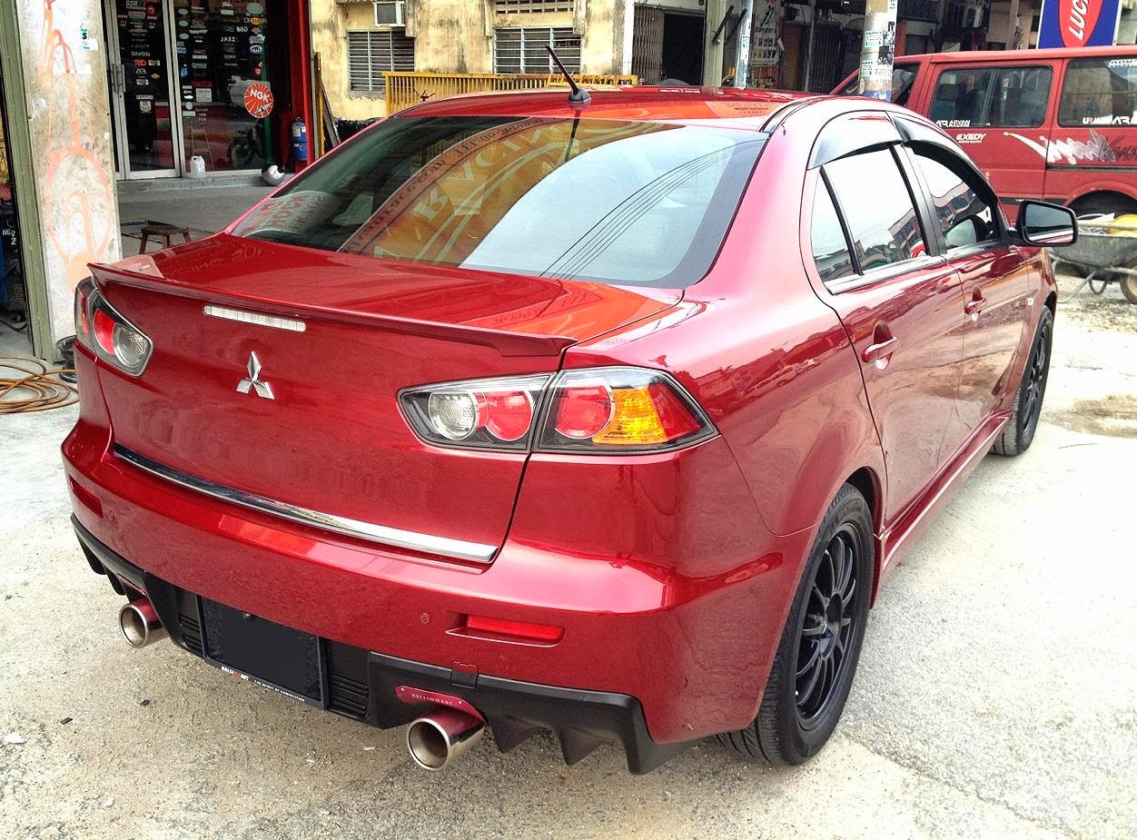 MING HONG MOTORSPORT : PROTON INSPIRA CONVERT TO EVO X BODYKIT （PP）