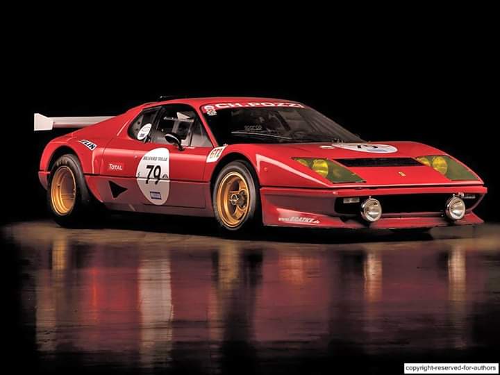 Mobil balap klasik Ferrari 512BB Tahun 1980 - LAPAK MOBIL DAN MOTOR BEKAS