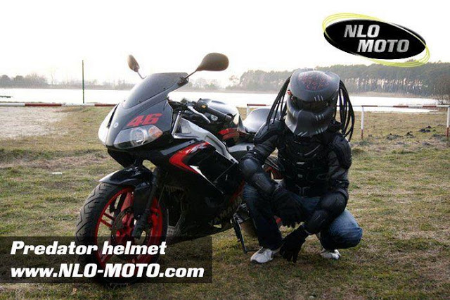 Predator 2 Motorcycle Helmet - World full of Art