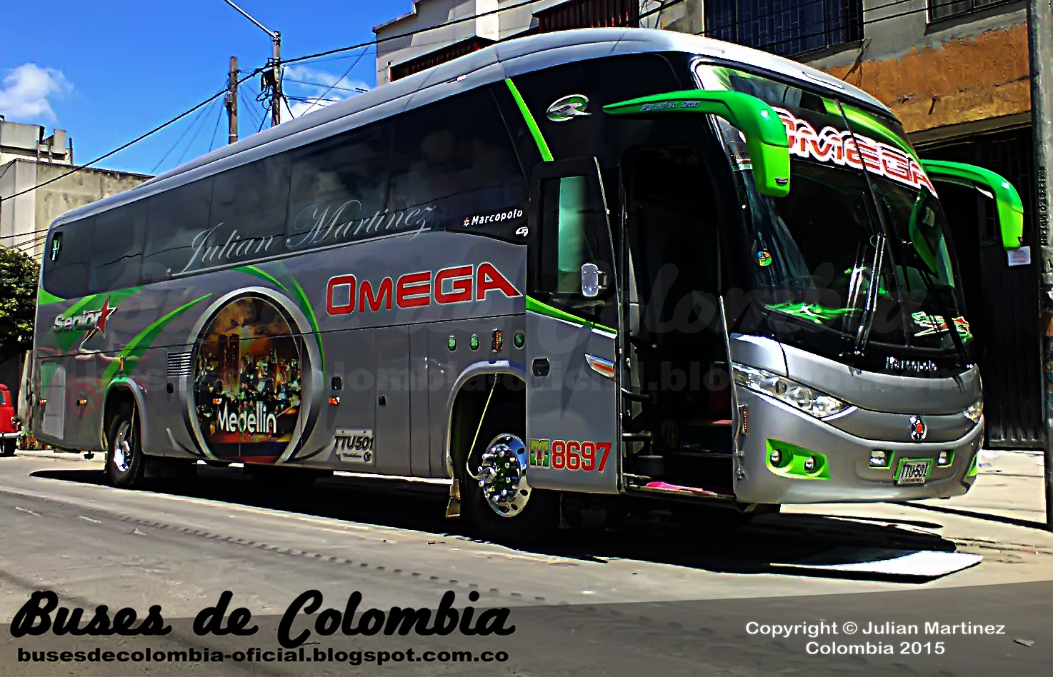 Omega 8697 | Buses de Colombia - Oficial