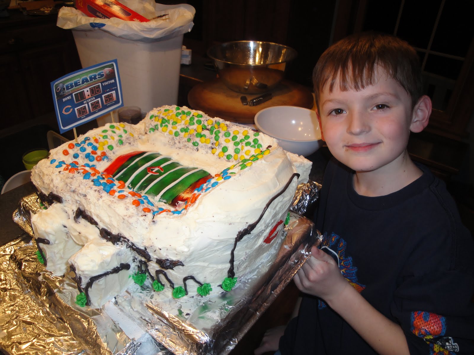 EJK Blog: Father-Son Cake Bake