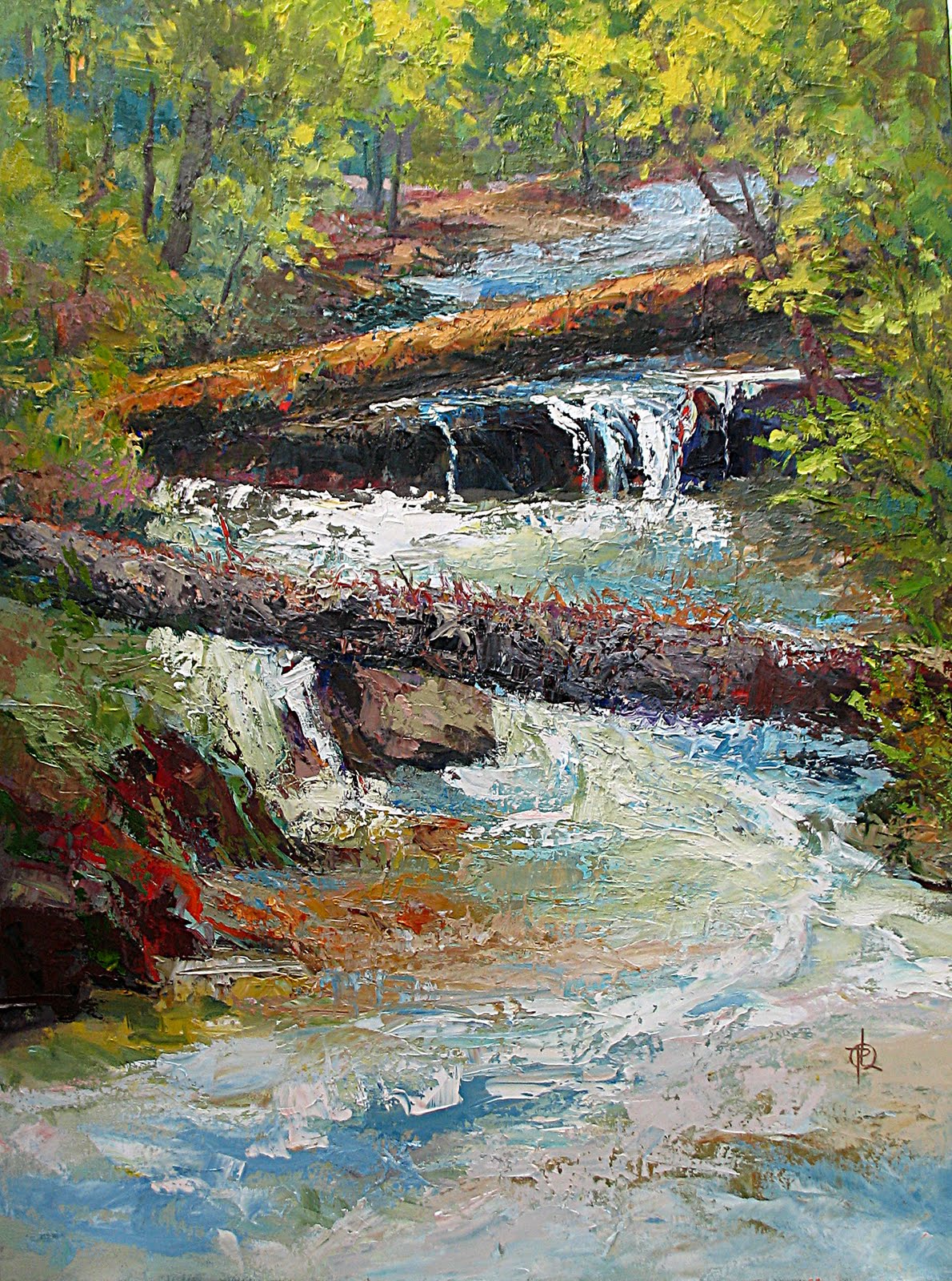 Lappin Fine Art: Holy Ghost River, Santa Fe Nat'l Forest