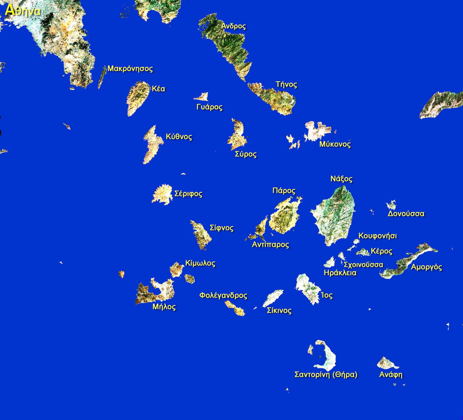 10. Μεγάλα νησιωτικά συμπλέγματα και νησιά της Ελλάδας - Όλα για την ...