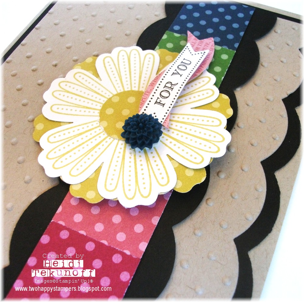 Two Happy Stampers: In-Color Card Tutorial