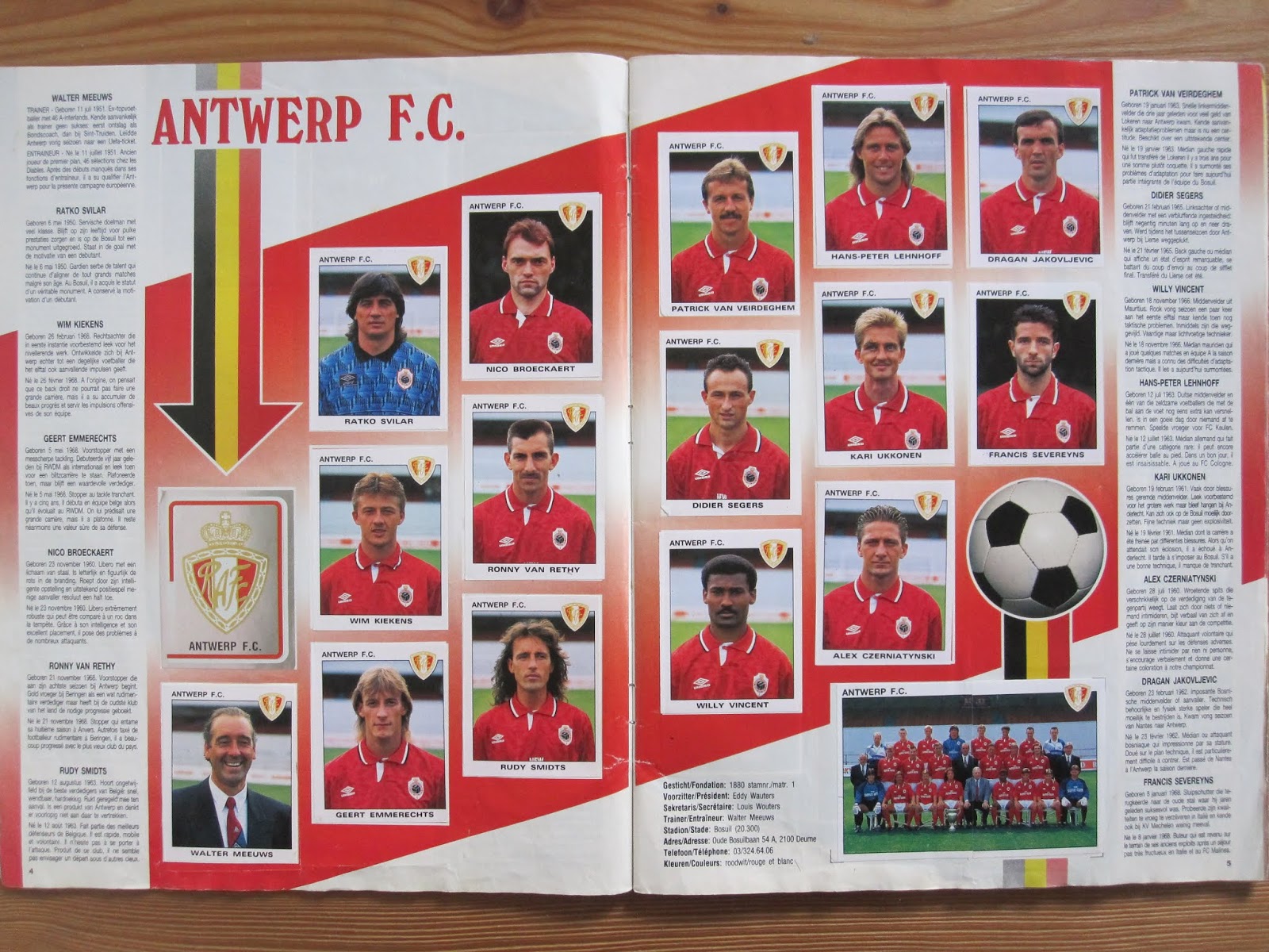 Only Good Stickers: Panini Football 93 (Belgium)
