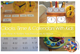 "Making Montessori Ours": Clocks, Time & Calendars With Kids, Time ...