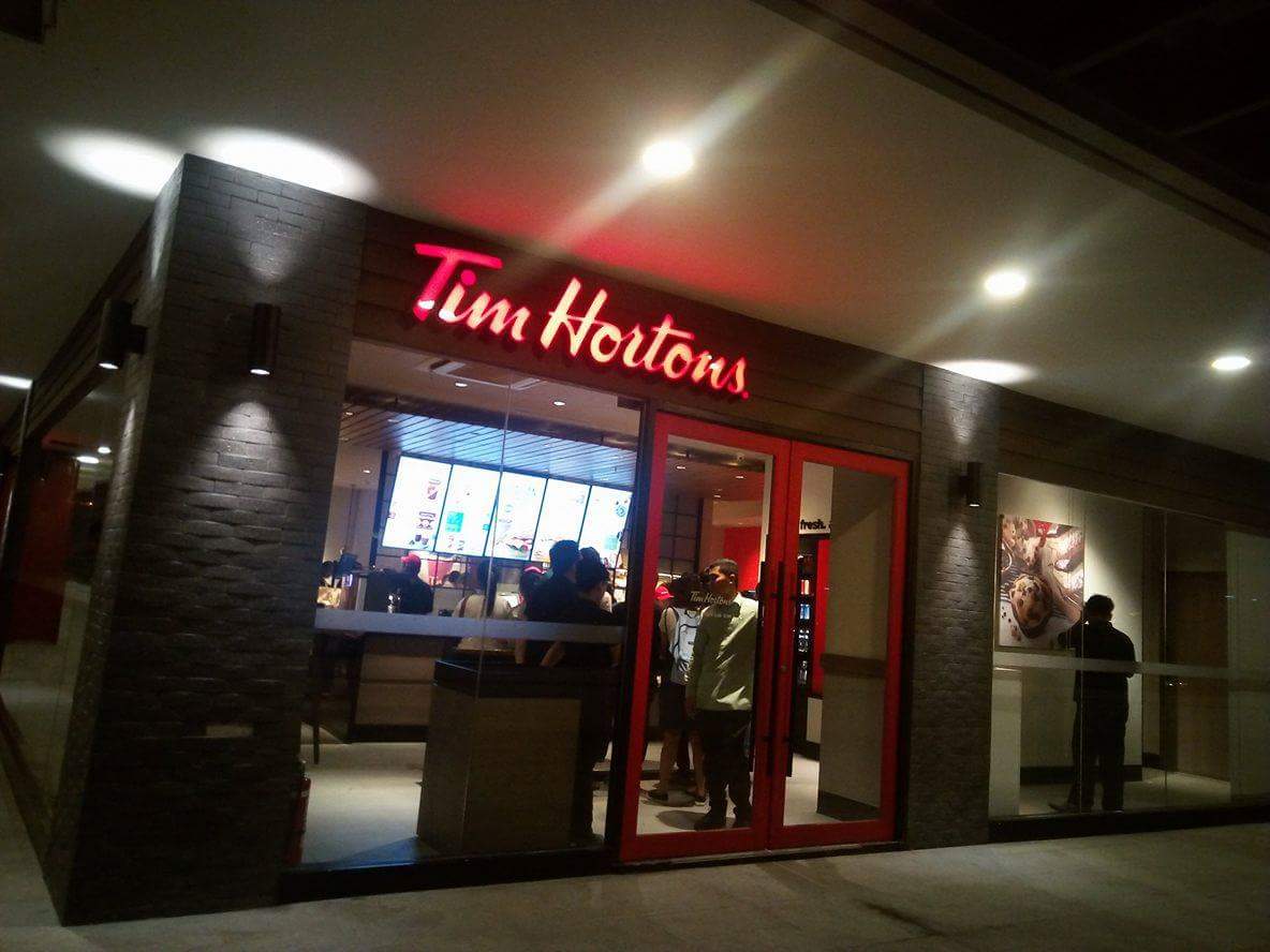 Buffet of blessings: Tim Hortons: Lovin' this newbie