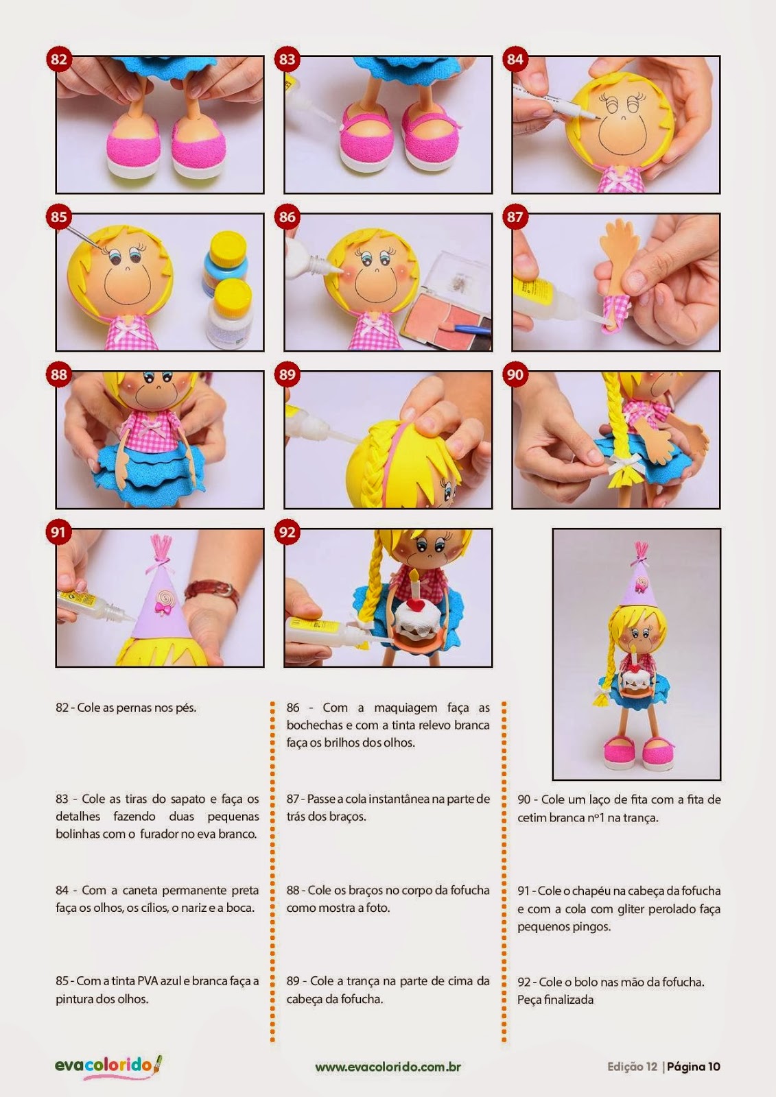 como hacer fofuchas paso a paso - Cursos & tutoriales