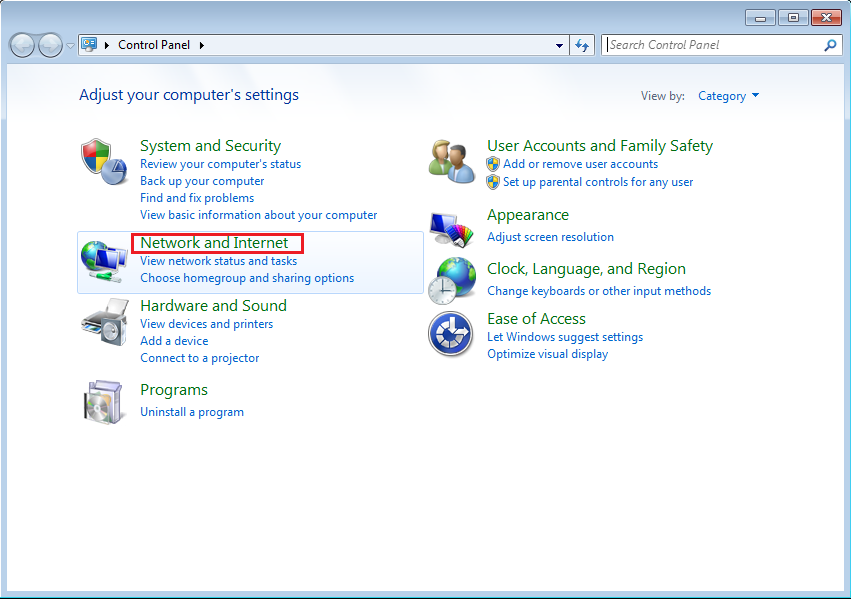 How To Access Internet Properties in Windows 7 Computer