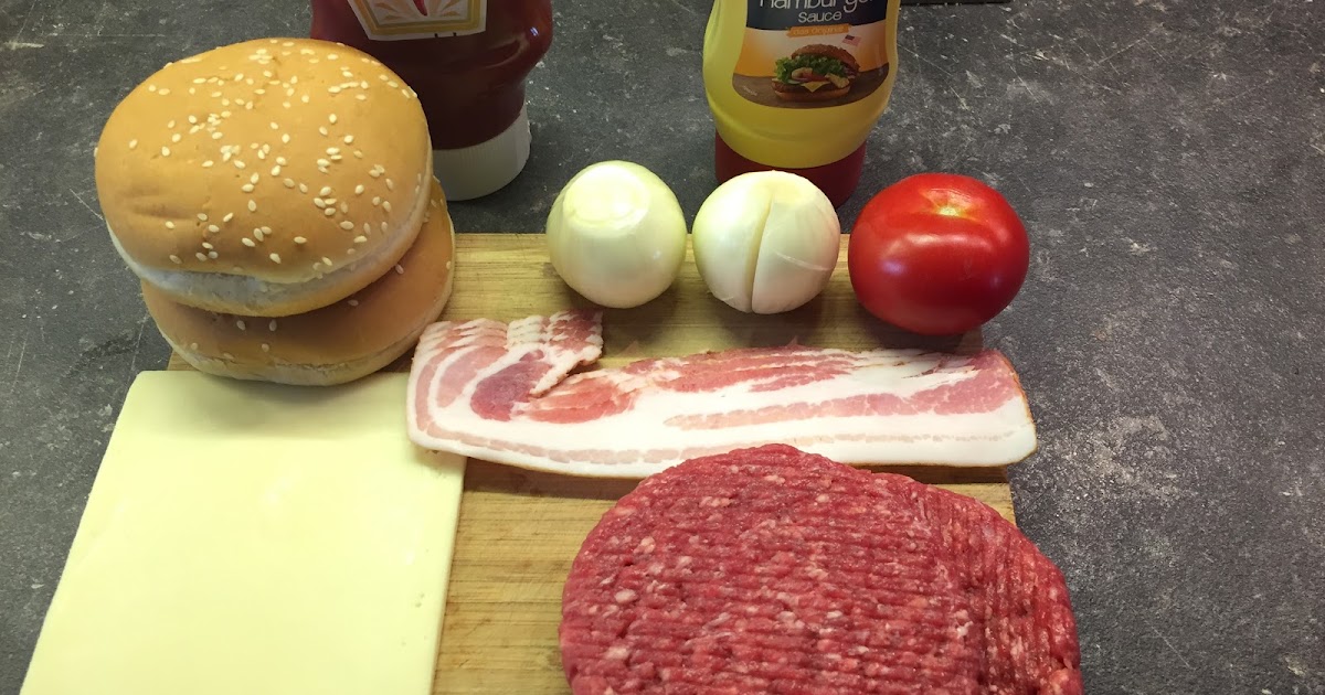 Rezept: Black Angus Bacon Burger