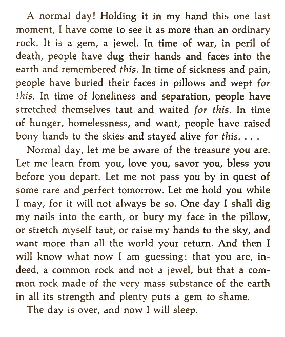LONGING FOR MORE THAN A NORMAL DAY? READ THIS!