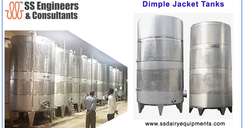 Dimple Jacket tanks: Dimple Jacket tanks - SS ENGINEERS & CONSULTANTS