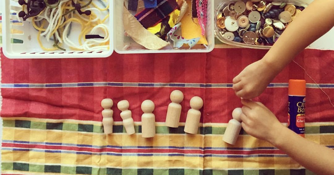 this little pint of mine: Peg family fun