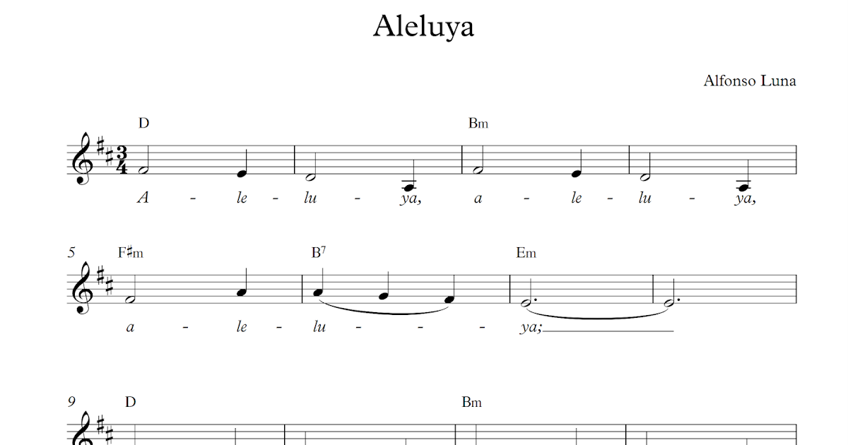 Aleluya | Yo canto como David