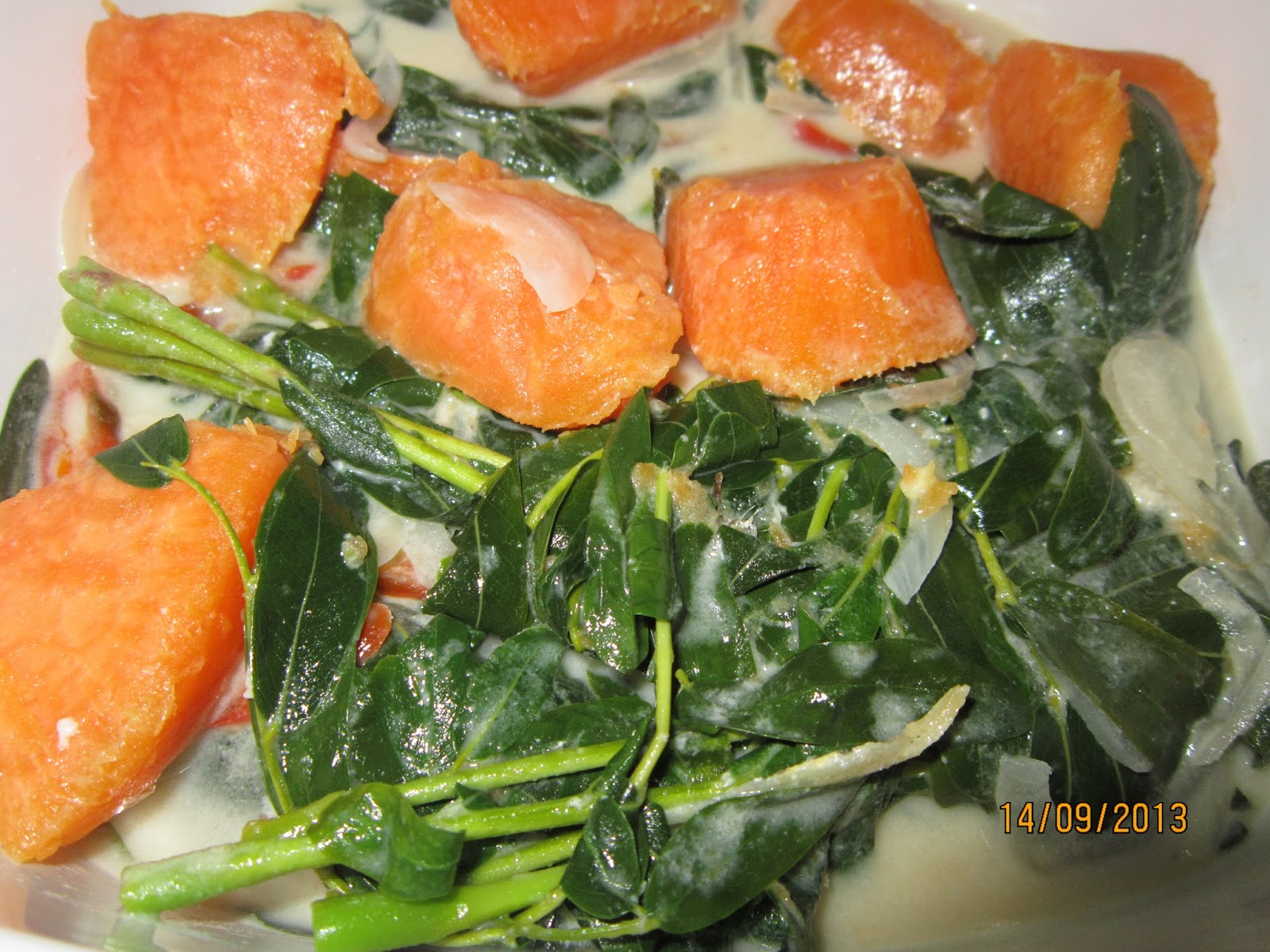 RESEPI CIKGU ANI: MASAK LEMAK PUCUK GETI / PUCUK TURI