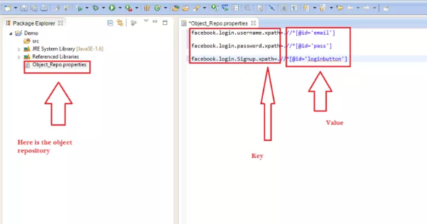 Selenium Webdriver with Java. : How to Create Object Repository in ...