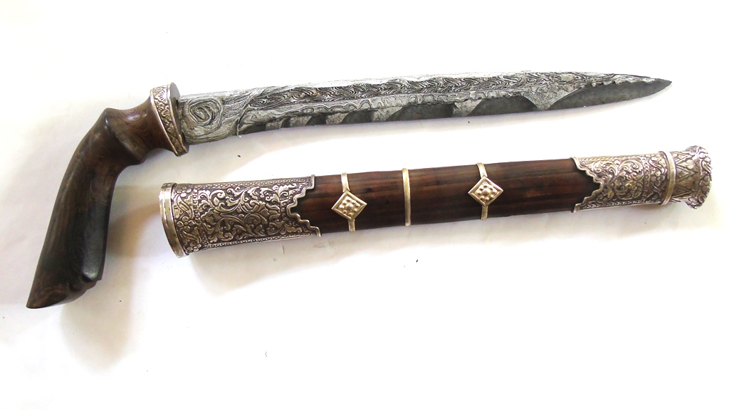 Badik Luwu Pamor Super (00370)