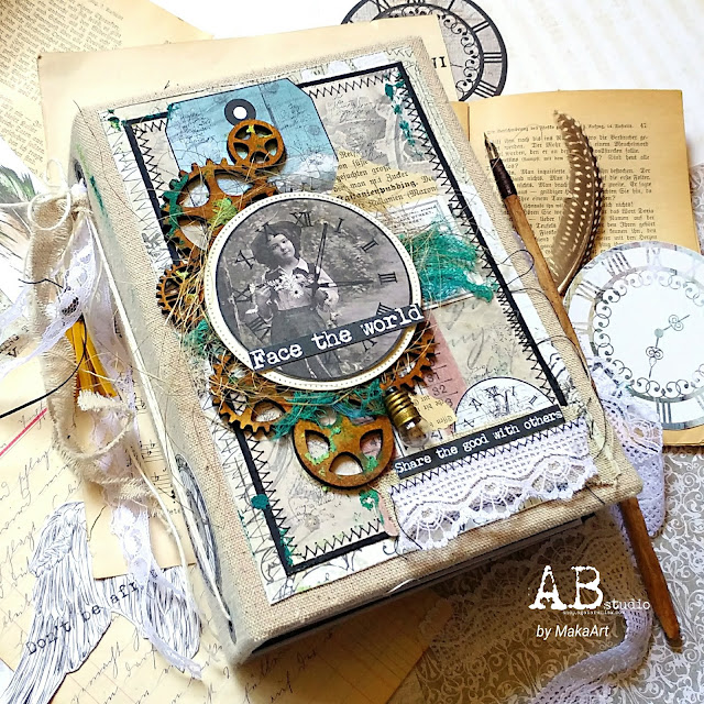 My journey through the mixed media world...: Junk Book "Share the good ...