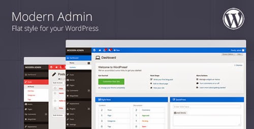 Modern Admin Wordpress, Plugin Theme Admin Pada Wordpress | Mania CMS