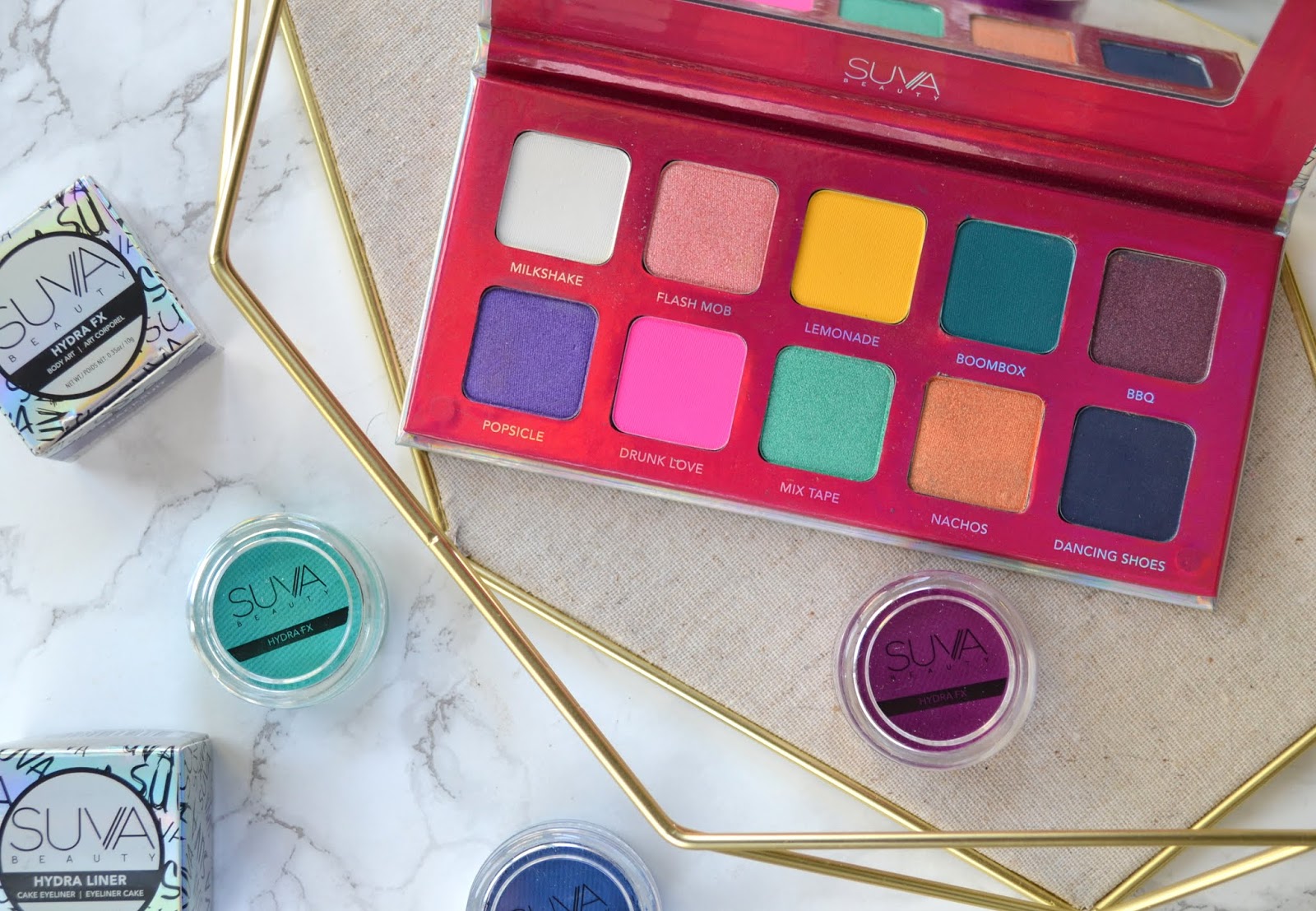 MAKEUP LOOK | SUVA Beauty Block Party Eyeshadow Palette | Cosmetic ...