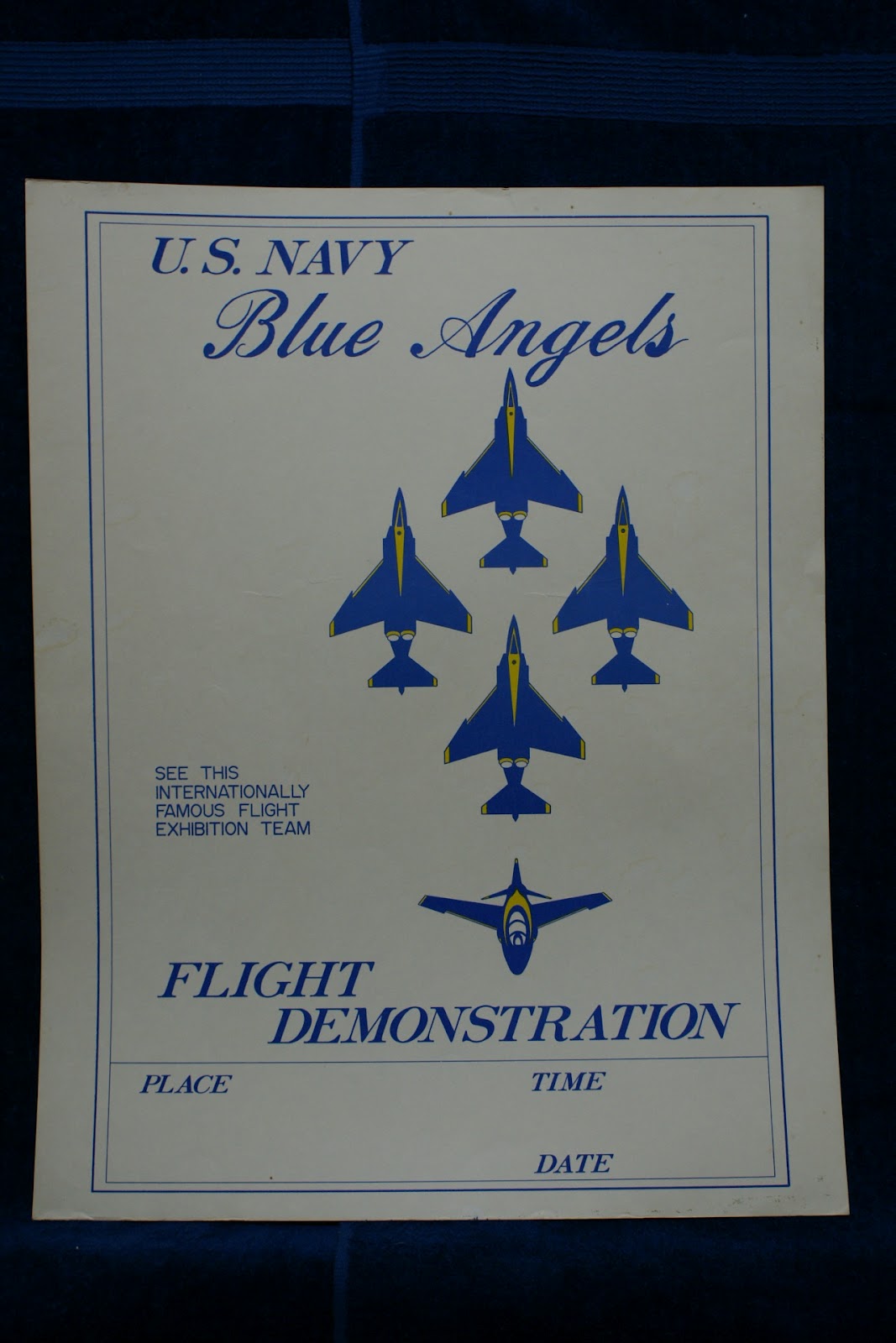 BLUE ANGELS My collection room