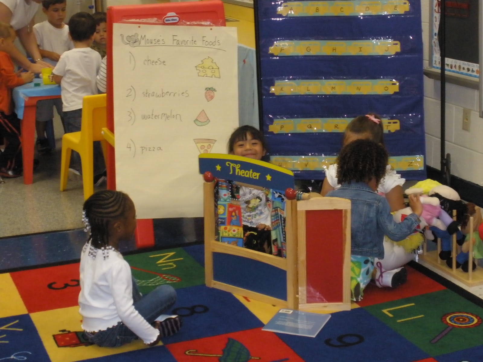 Mrs. Wright's/Mrs. Burbage's Preschool Class: The Storytelling Center