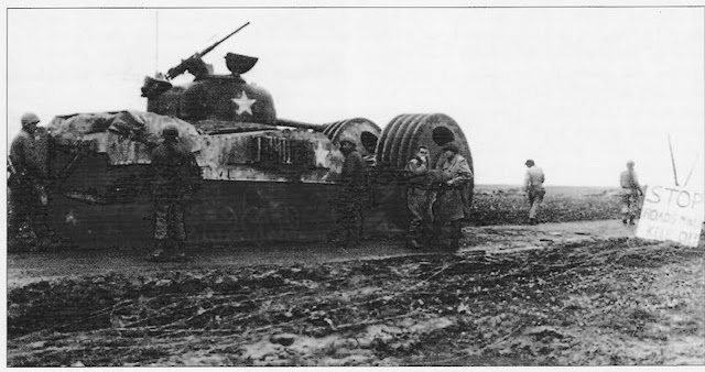 World War II Pictures In Details: M4 Sherman Mine Exploder T1E3 Clears ...