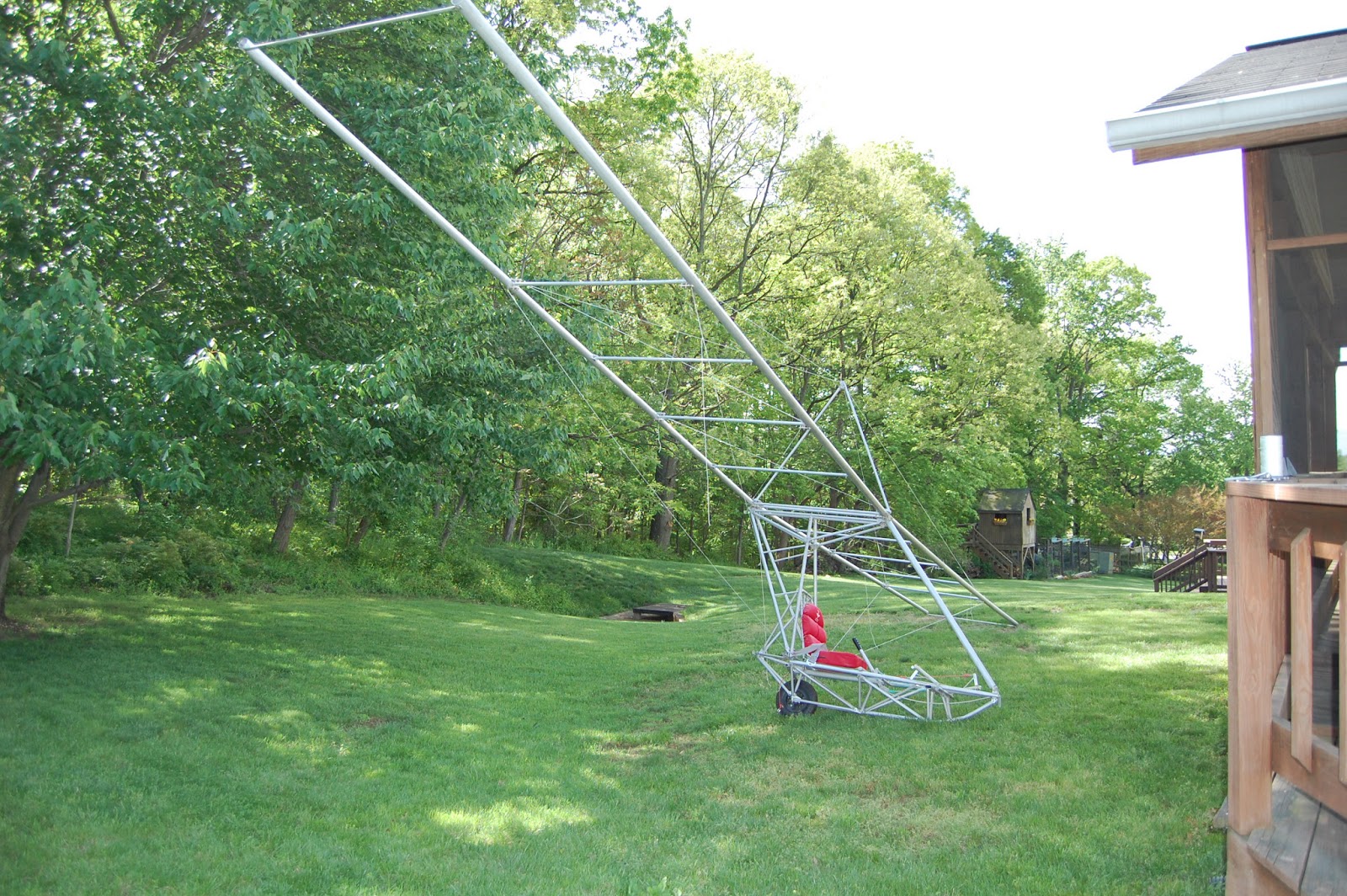 Building adventures of an Ultralight Glider: Beautiful spring day for a ...