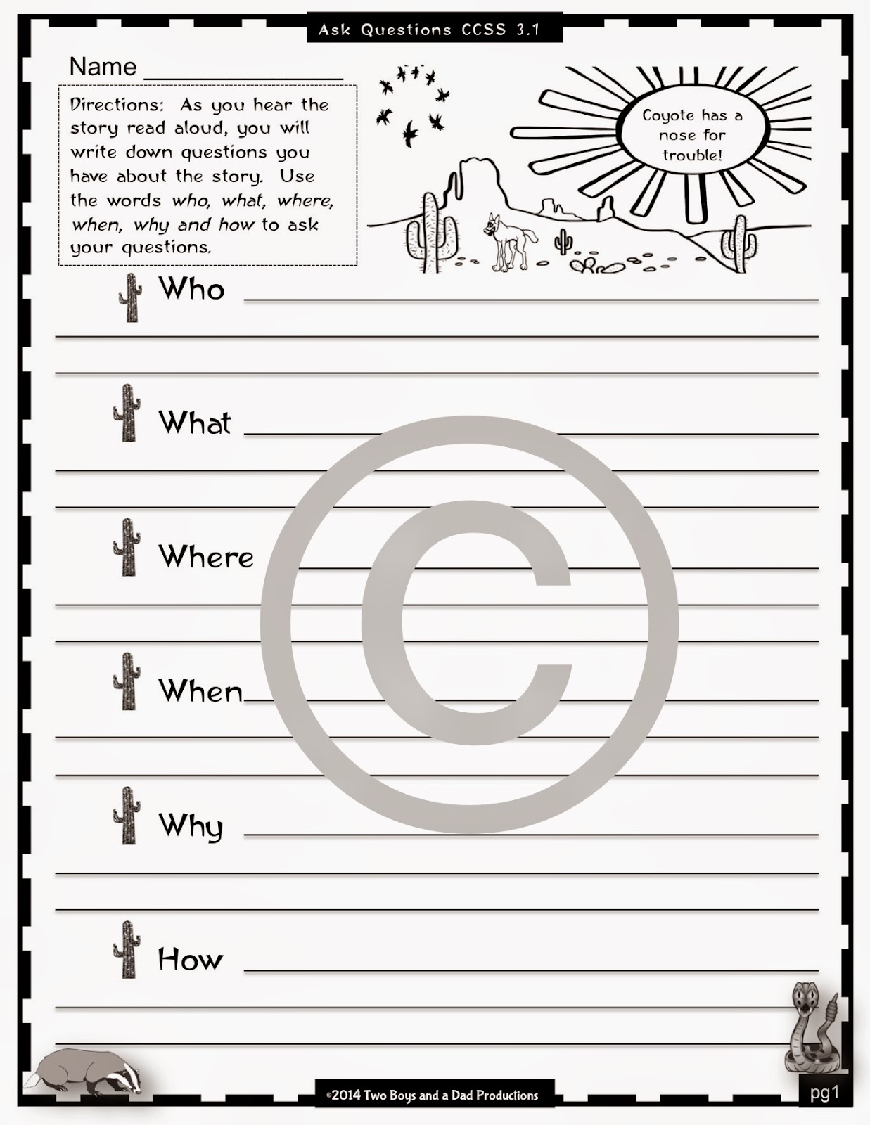 How to Teach Central Message with Literature - Two Boys and a Dad