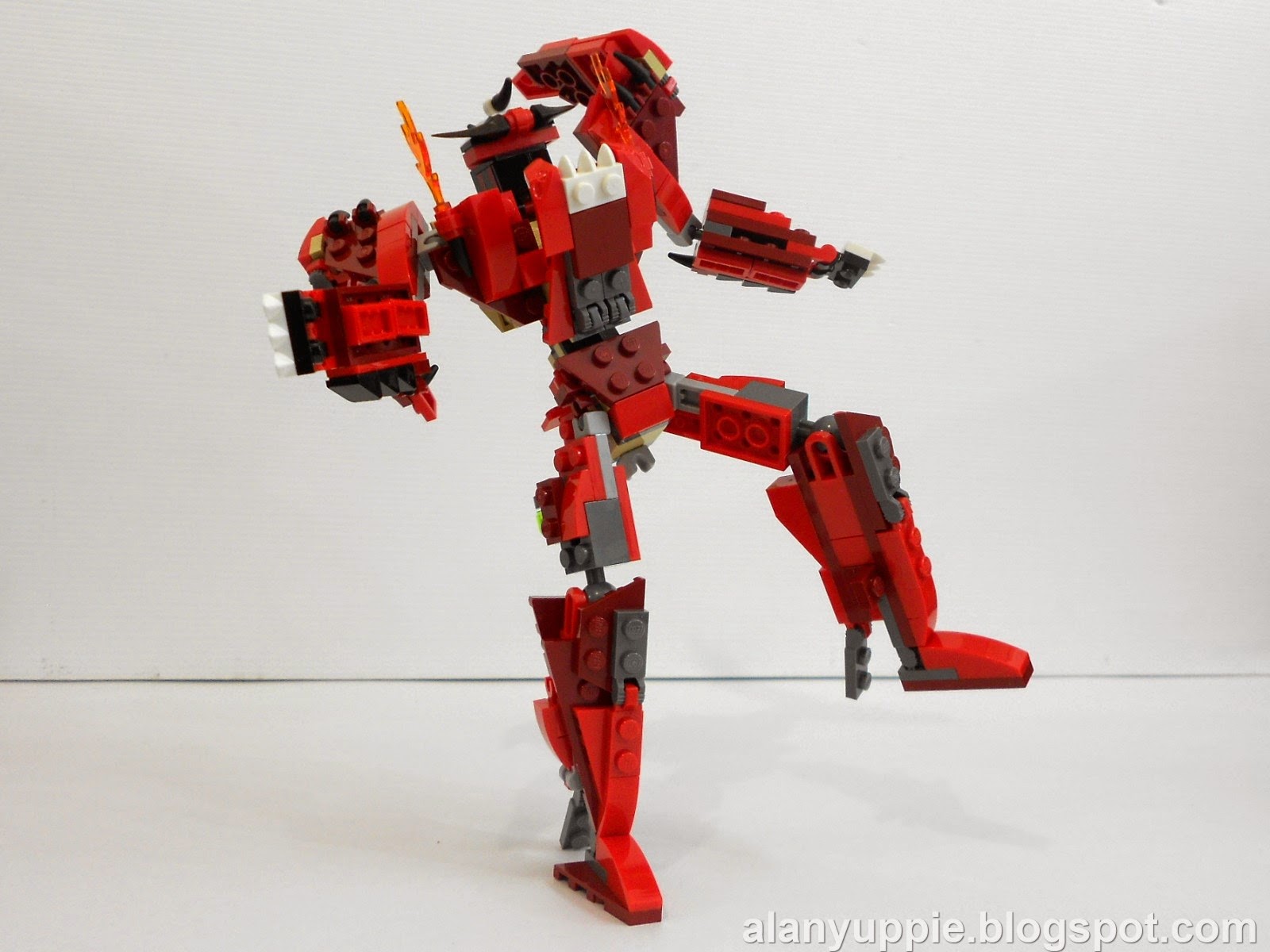 Alanyuppie's LEGO Transformers: LEGO 31032 Alternate Mode: Infernus ...