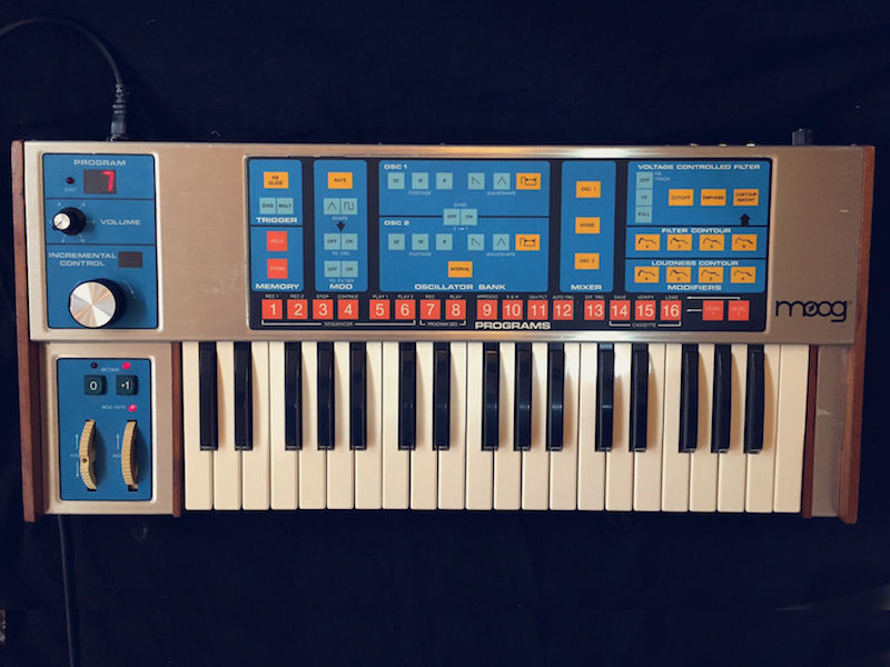 MATRIXSYNTH: Vintage Moog Source Analog Synthesizer Mint Condition SN 1635