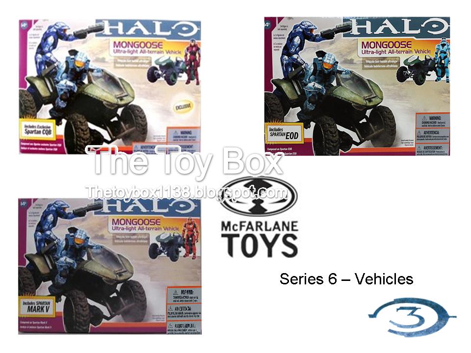 The Toy Box: Halo 3: Series 4 - 6 (McFarlane Toys)