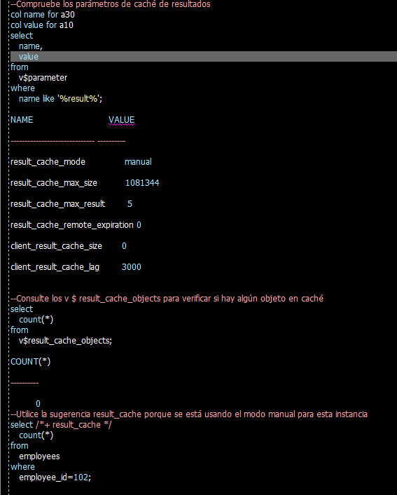 DBA From Hell (BDfH): PL/SQL: Server Result cache otra herramienta más ...