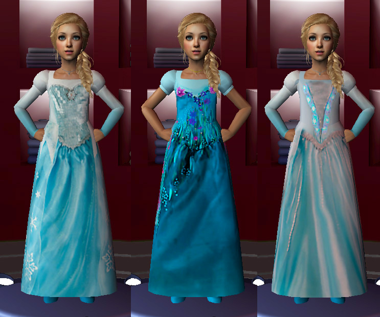 Birdgurl's Sims 2 Creations: Child Female Halloween Costume Collection 5