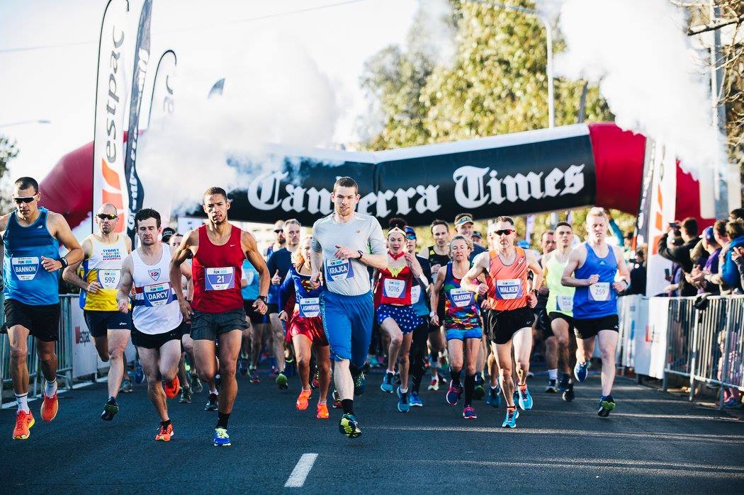 The Road Back to Running: Canberra Times Fun Run 14K, September 2016