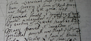 Samuel Griffin Genealogy Blog: Nehemiah Smith and Sarah Anne Bourne