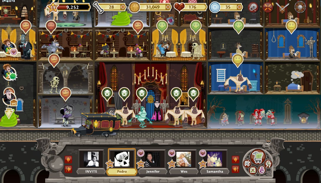 EDGAR ERNEST: Hotel Transylvania Social Game