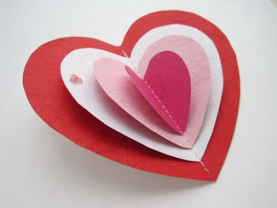 Sweet Bee Buzzings: Fluttery Hearts Tutorial