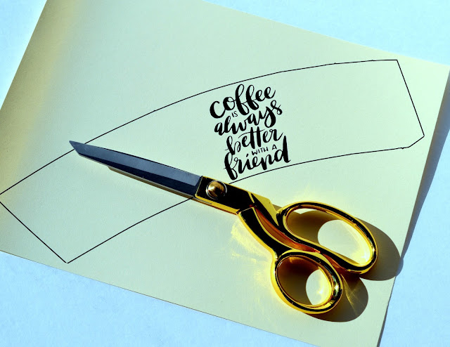 Free Printable Coffee Sleeve for a Friend