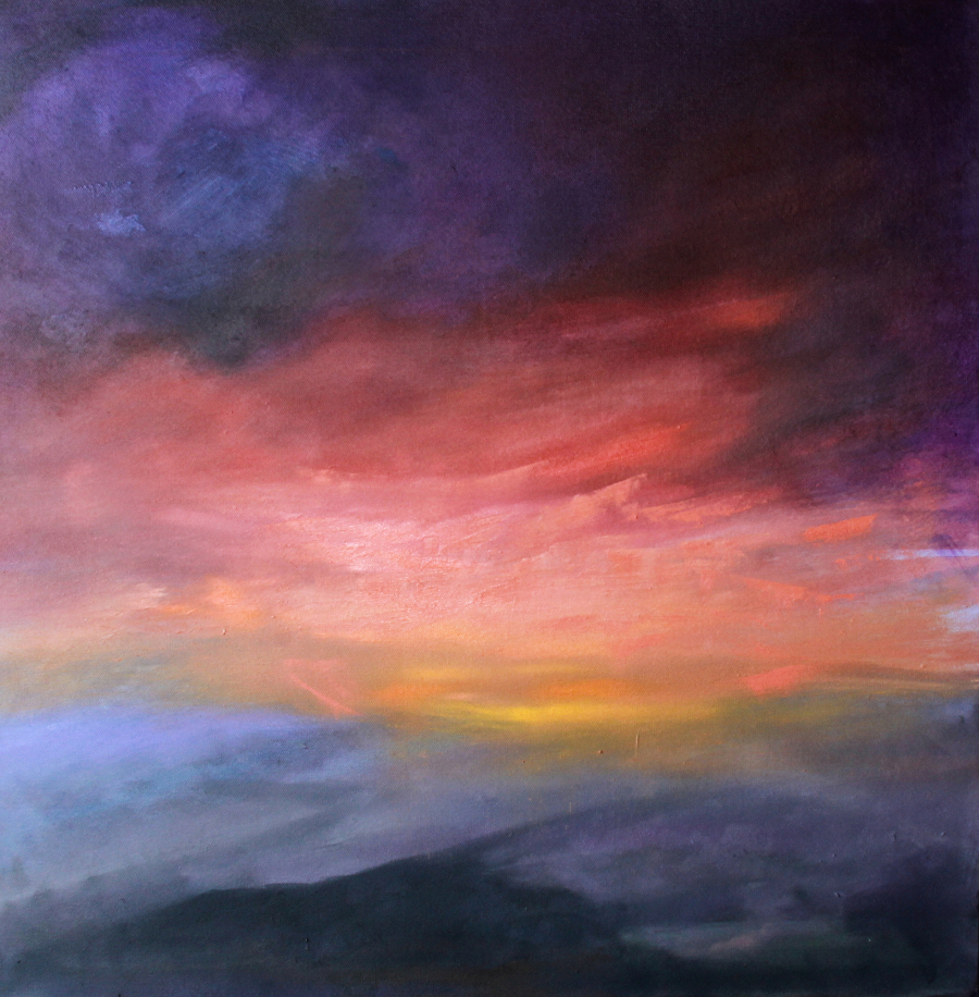 Where ART Lives Gallery Artists Group Blog: Landscape, Sunset Oil ...