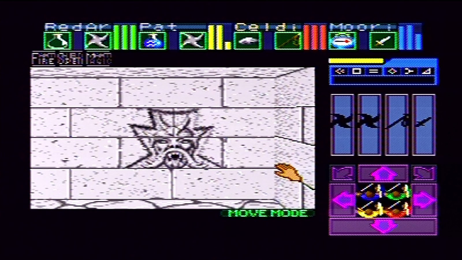 The RPG Consoler: Game #73: Dungeon Master (SNES) - Dungeon Meat of Doom!