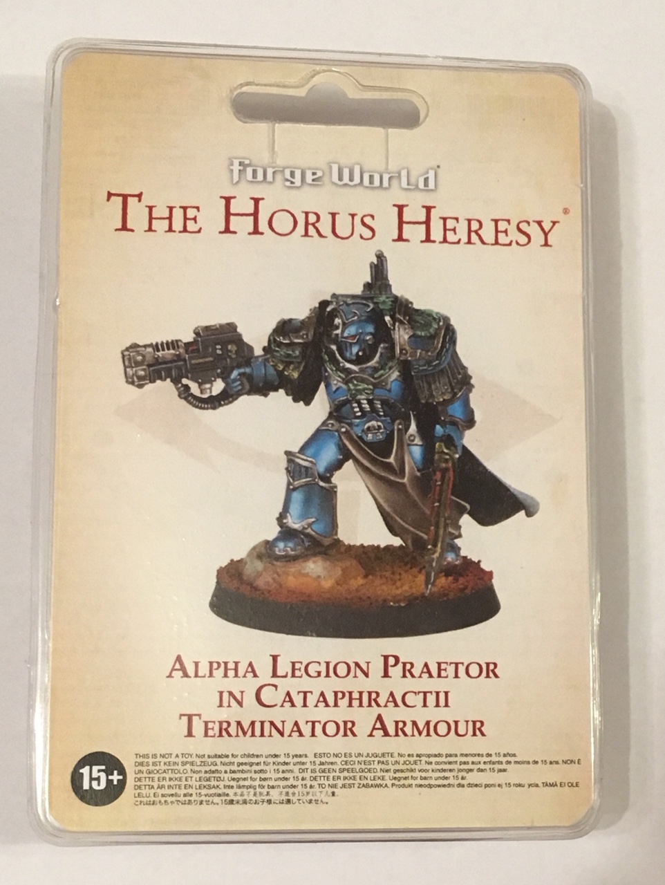 Warpstone Flux: Unboxing: Alpha Legion Praetor in Cataphractii ...
