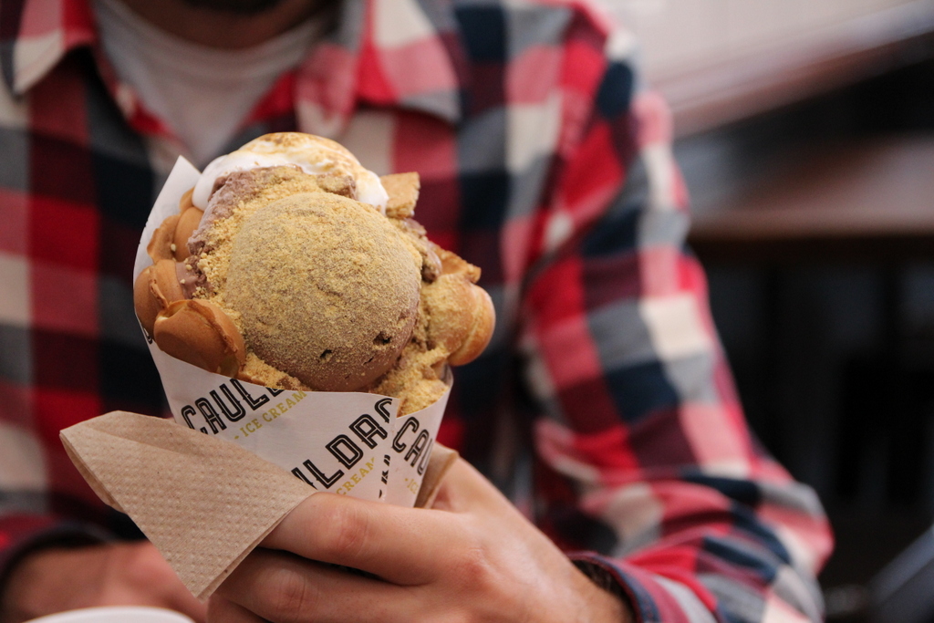 Cauldron Ice Cream: Edible bubble wrap & liquid nitrogen-made ice cream ...