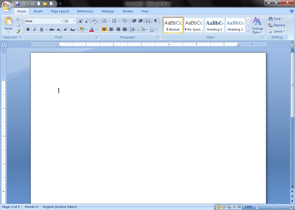 How to Open Microsoft Office Word | Winword Run New Task ~ Technology